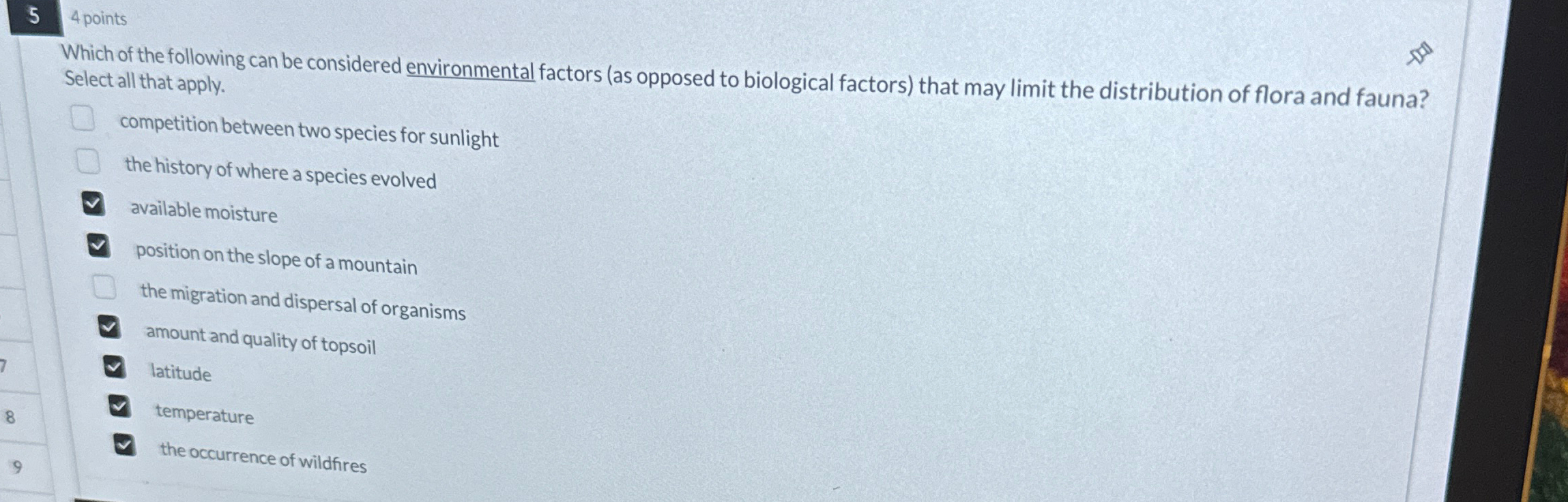 Solved 54 ﻿pointsWhich of the following can be considered | Chegg.com