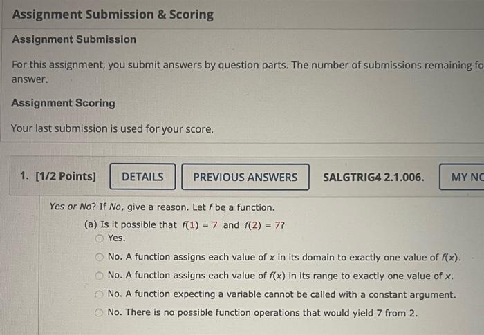 Solved Assignment Submission For this assignment, you submit | Chegg.com