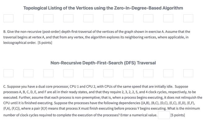 Solved A. Give the sequence of vertices that represent a | Chegg.com