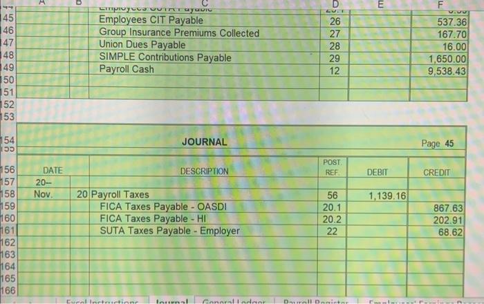Excel Instructions CAUTION: Read Appendix A for | Chegg.com