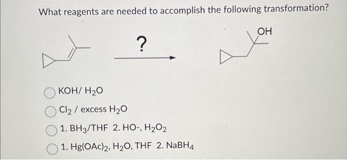 Solved Which of the following compounds is the major product | Chegg.com
