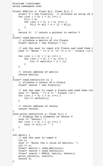 Solved there is the code on c++i need to convert this to | Chegg.com