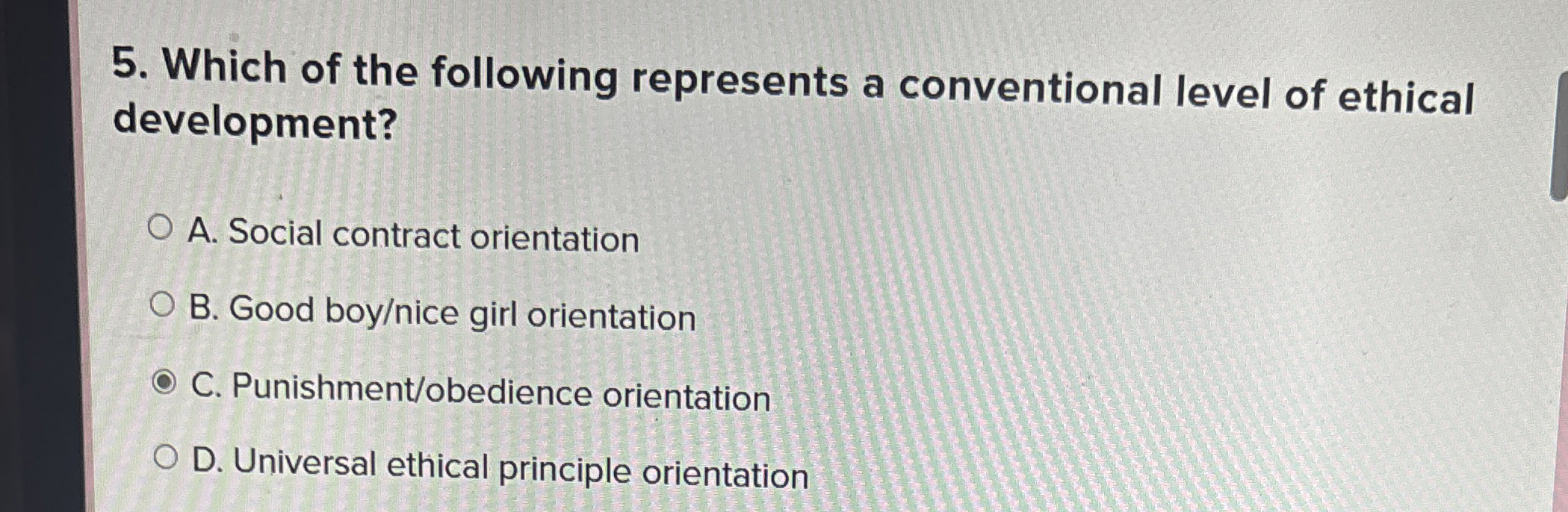 Solved Which of the following represents a conventional | Chegg.com