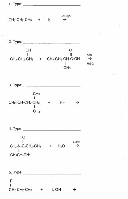Solved complete the following reactions using structural | Chegg.com