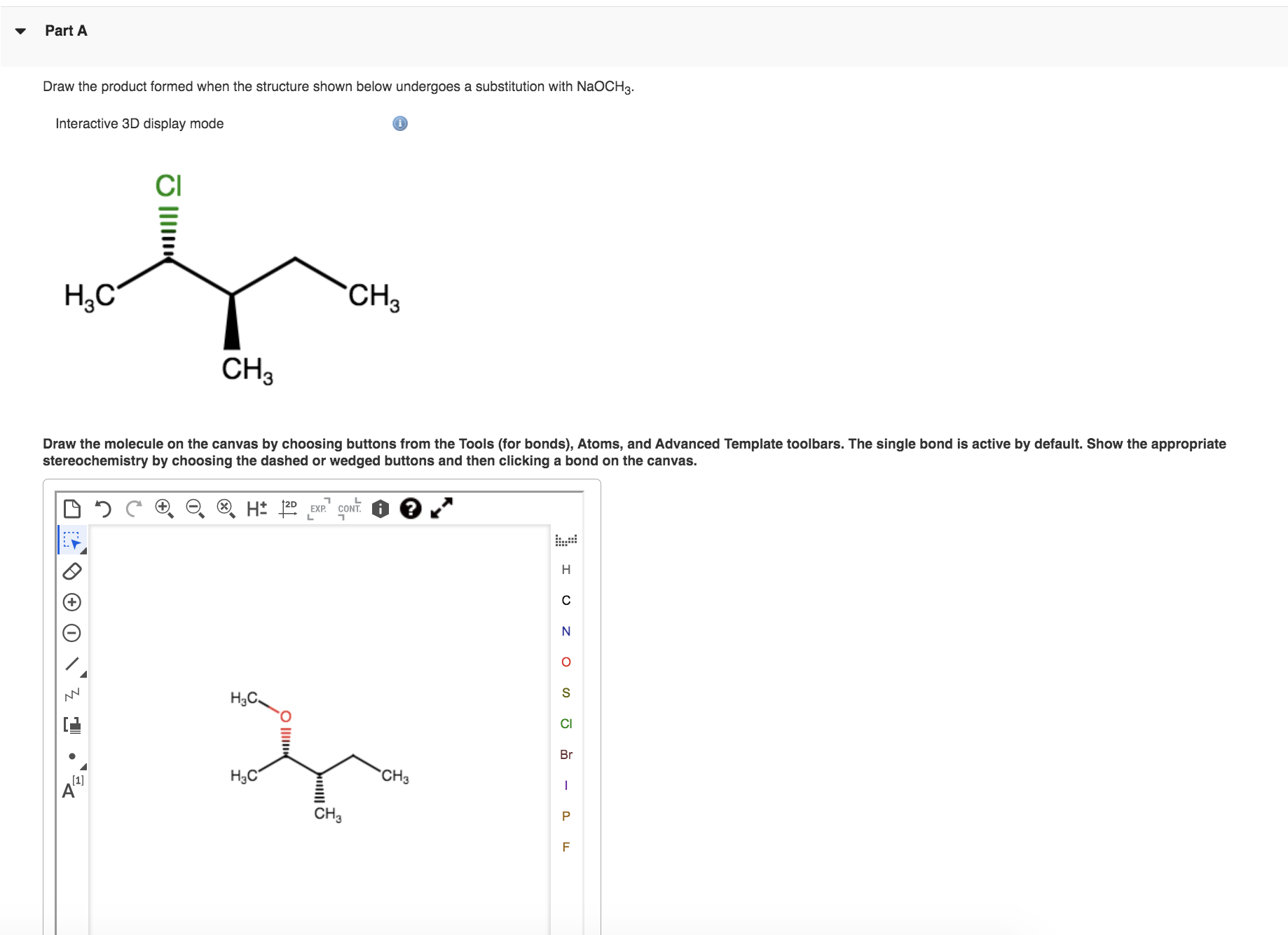 Solved Draw the product formed when the structure shown | Chegg.com