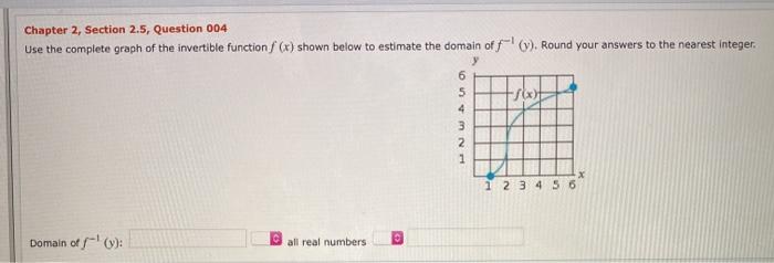 Solved Chapter 2, Section 2.5, Question 004 Use the complete | Chegg.com