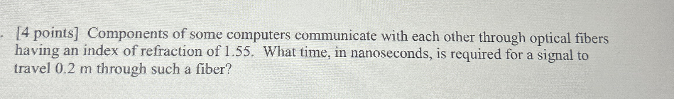Solved [4 ﻿points] ﻿Components of some computers communicate | Chegg.com