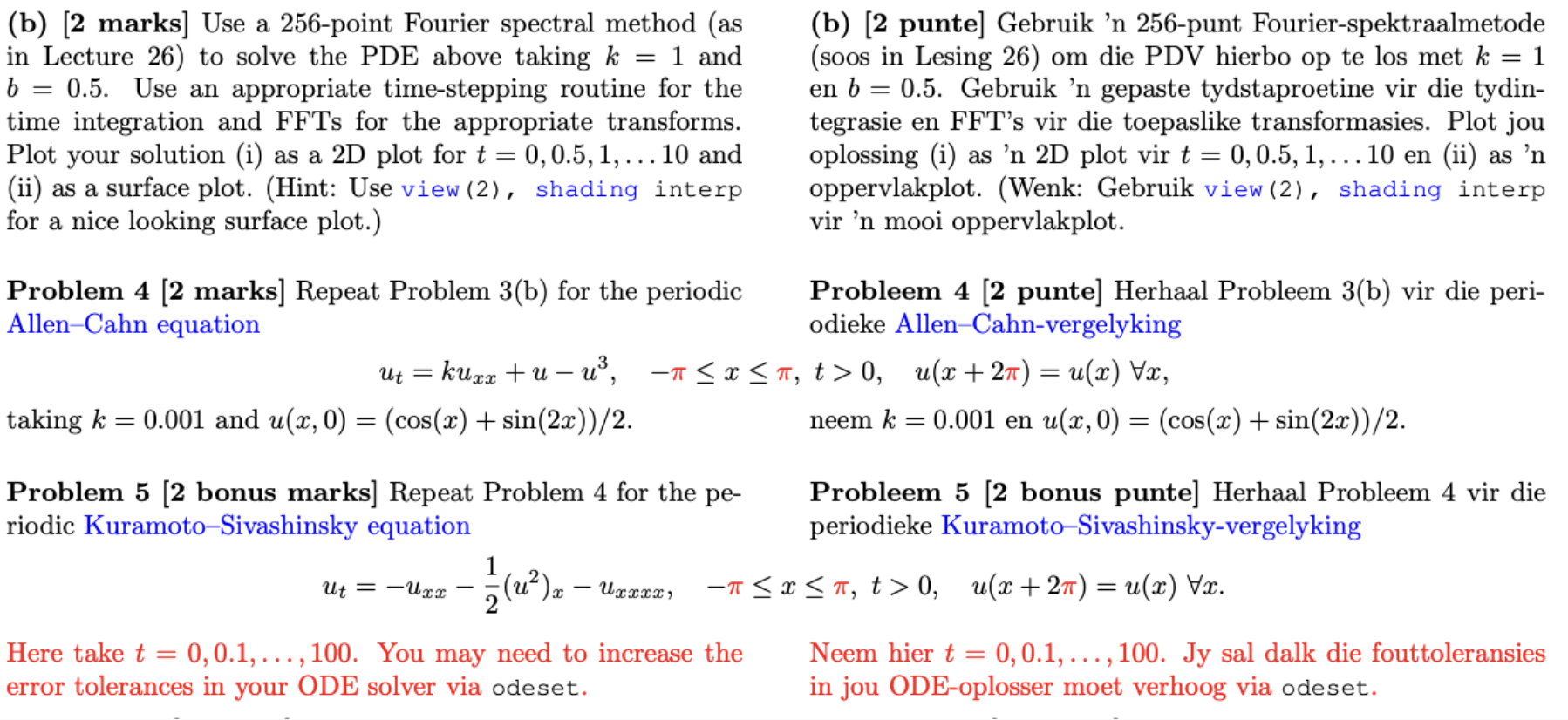 Solved Problem 4 [2 ﻿marks] ﻿Repeat Problem 3(b) ﻿for the | Chegg.com