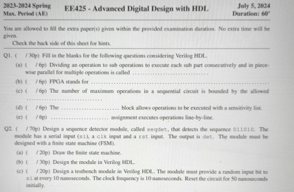 Solved 2023-2024 ﻿SpringMax. Period (AE)EEA25 - ﻿Advanced | Chegg.com