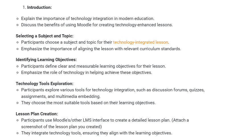 Solved Introduction:Explain the importance of technology | Chegg.com