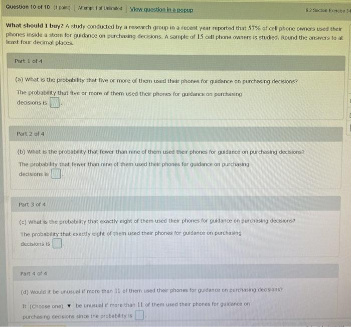 Solved Question 10 of 10 ( pointy Attempt 1 of Unlimited | Chegg.com Solved Question 10 of 10 ( pointy Attempt 1 of Unlimited | Chegg.com