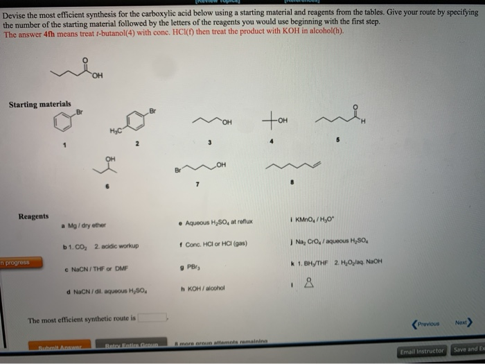 Solved Review Topics References Devise the most efficient | Chegg.com