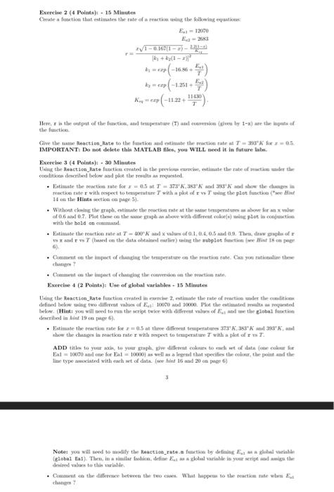 Solved Facercise 2 (4 Points)a - 15 Minutes Cinate a | Chegg.com