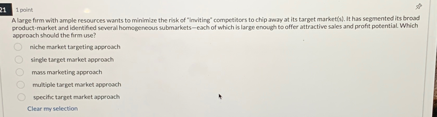 Solved 211 ﻿pointA large firm with ample resources wants to | Chegg.com