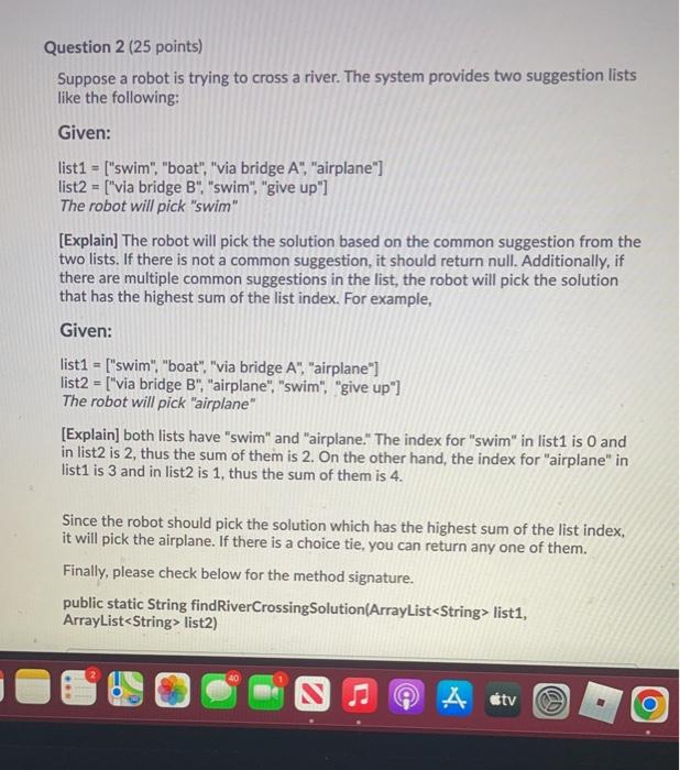 Solved Question 2 (25 points) Suppose a robot is trying to | Chegg.com