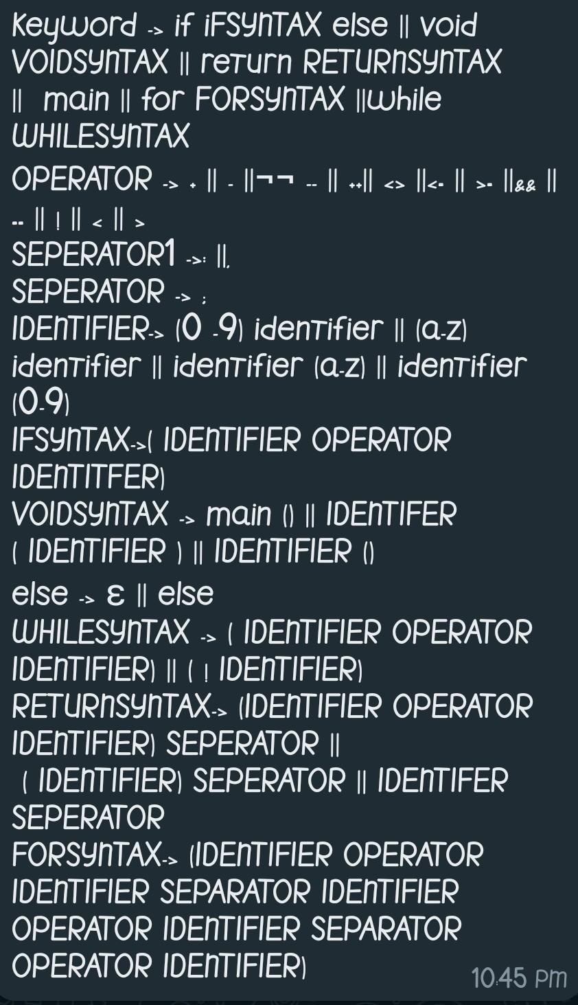 Solved Keyword → if iFSYnTAX else ∥ void VOIDSYITAX || | Chegg.com