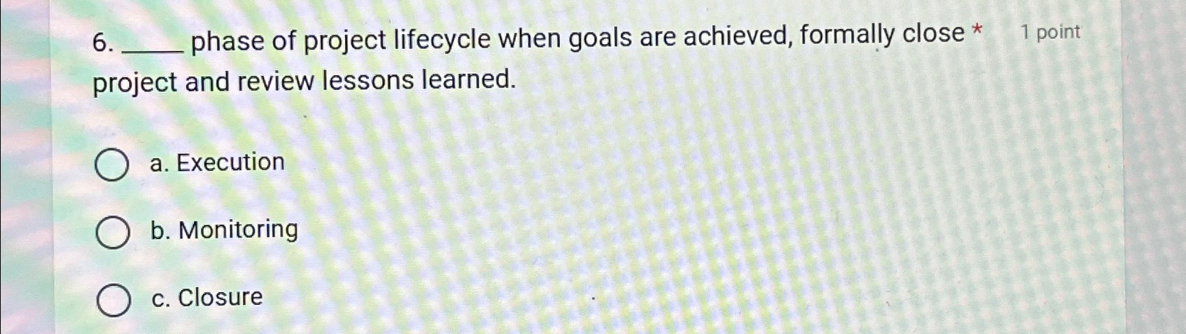 Solved Phase of project lifestylephase of project lifecycle | Chegg.com