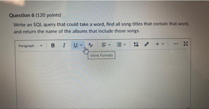 Solved Write an SQL query that could take a word, find all | Chegg.com
