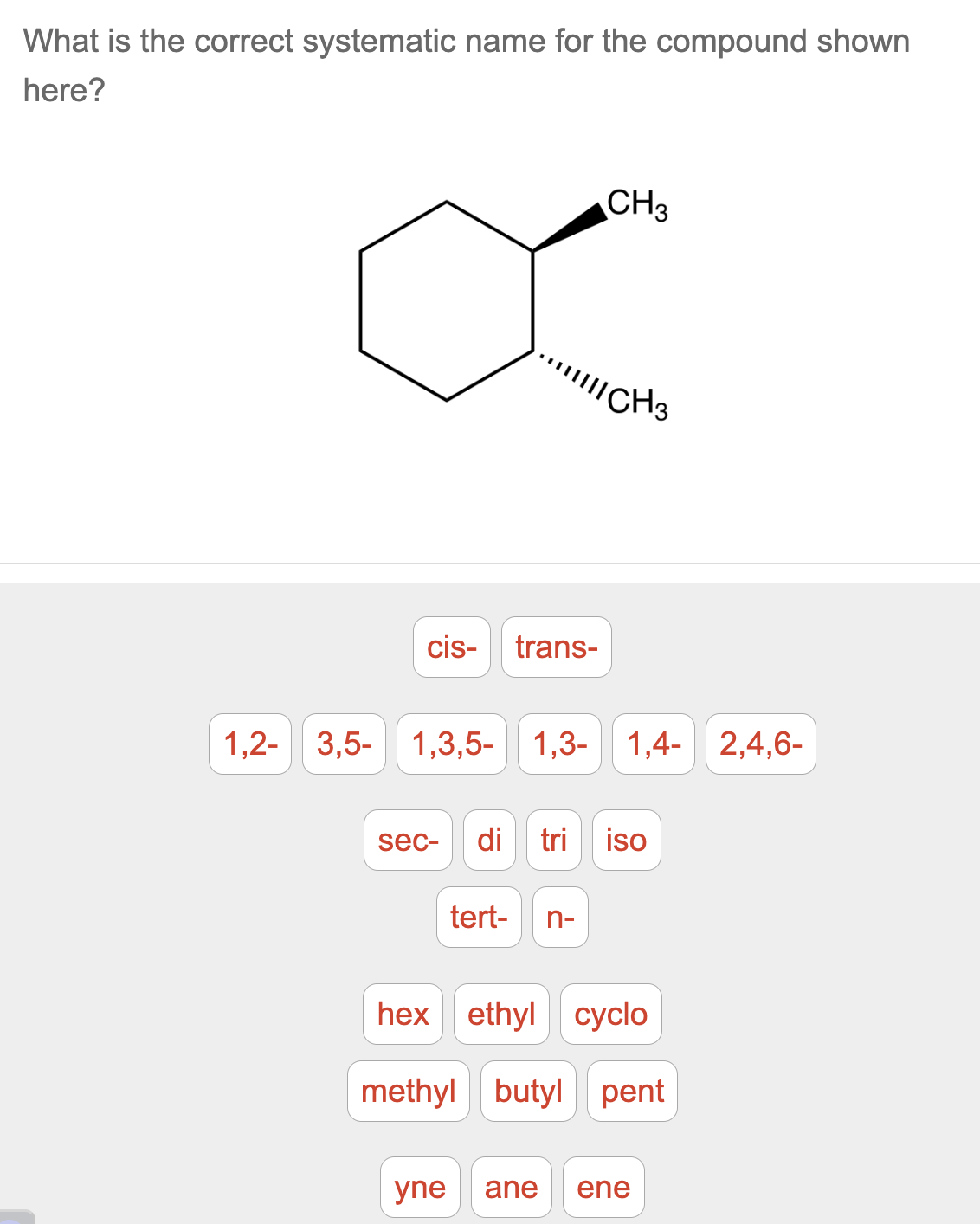 Solved What is the correct systematic name for the compound | Chegg.com