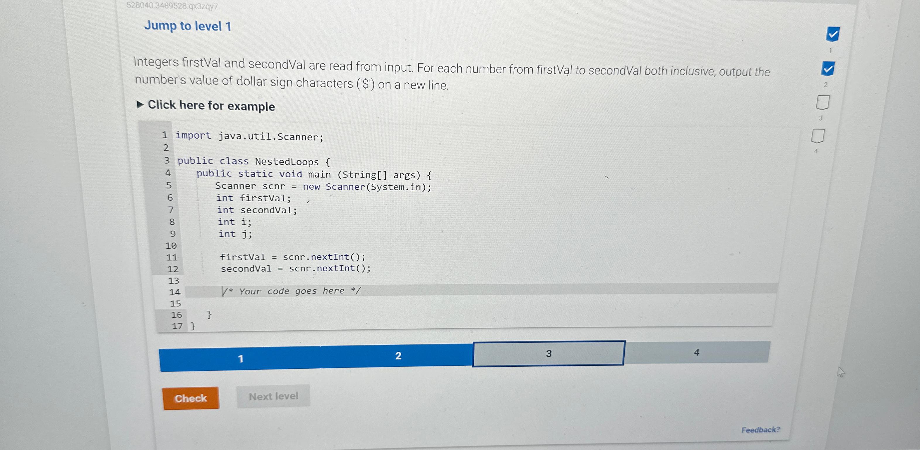 Solved 528040.3489528.9×3zqy7Jump to level 1Integers | Chegg.com