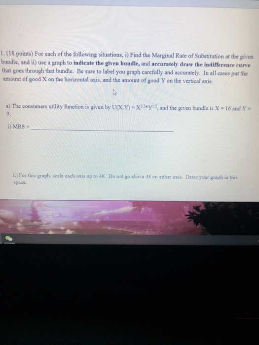 Solved 1. (18 points) For each of the following situations, | Chegg.com Solved 1. (18 points) For each of the following situations, | Chegg.com