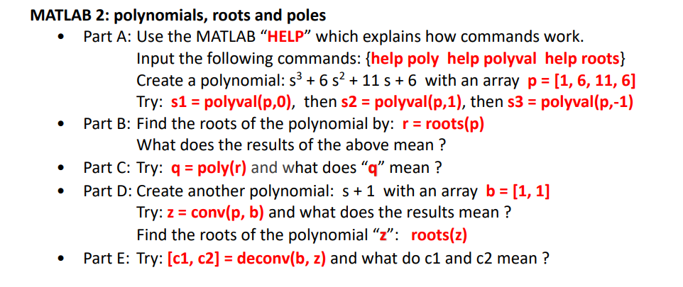 Solved Please use matlab and show and explain to me the code | Chegg.com