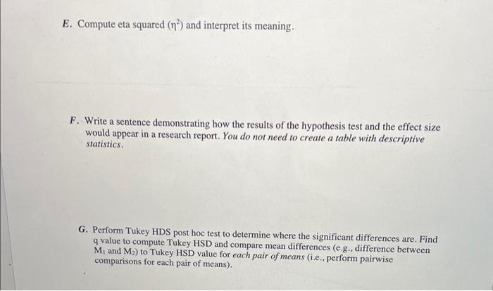 Chapter 12 Application Exercises D. At the α=0.05 | Chegg.com