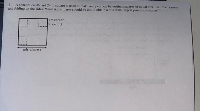 Solved 1. A rectangular lot is to be bounded by a fence on | Chegg.com