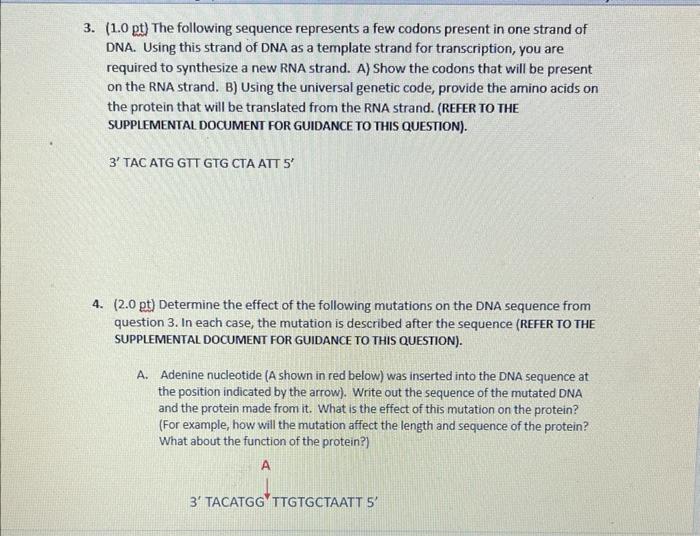 Solved 3. (1.0 pt) The following sequence represents a few | Chegg.com