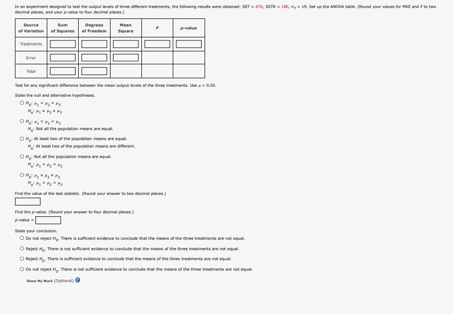 Solved decimal places, and your p-value to four decimal | Chegg.com