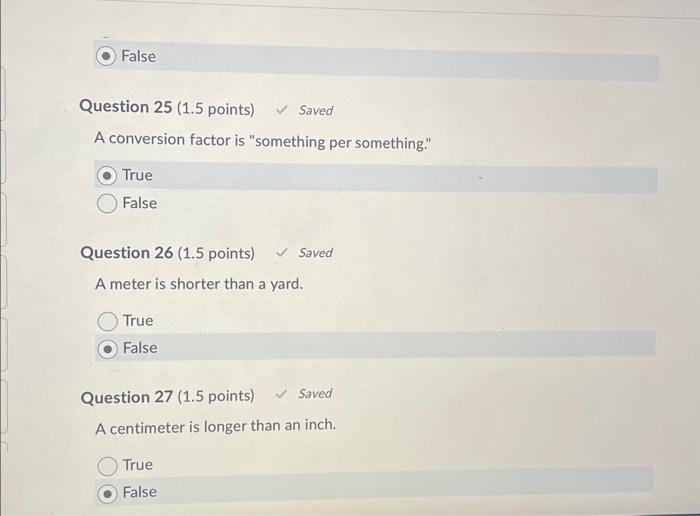 Solved A conversion factor is "something per something." | Chegg.com