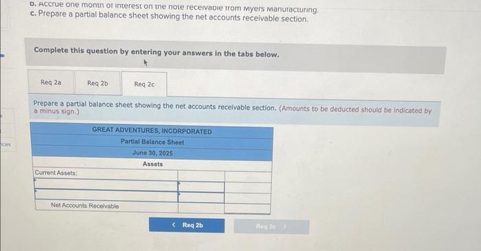 Solved Required information RWP5-1 (Algo) Great Adventures | Chegg.com