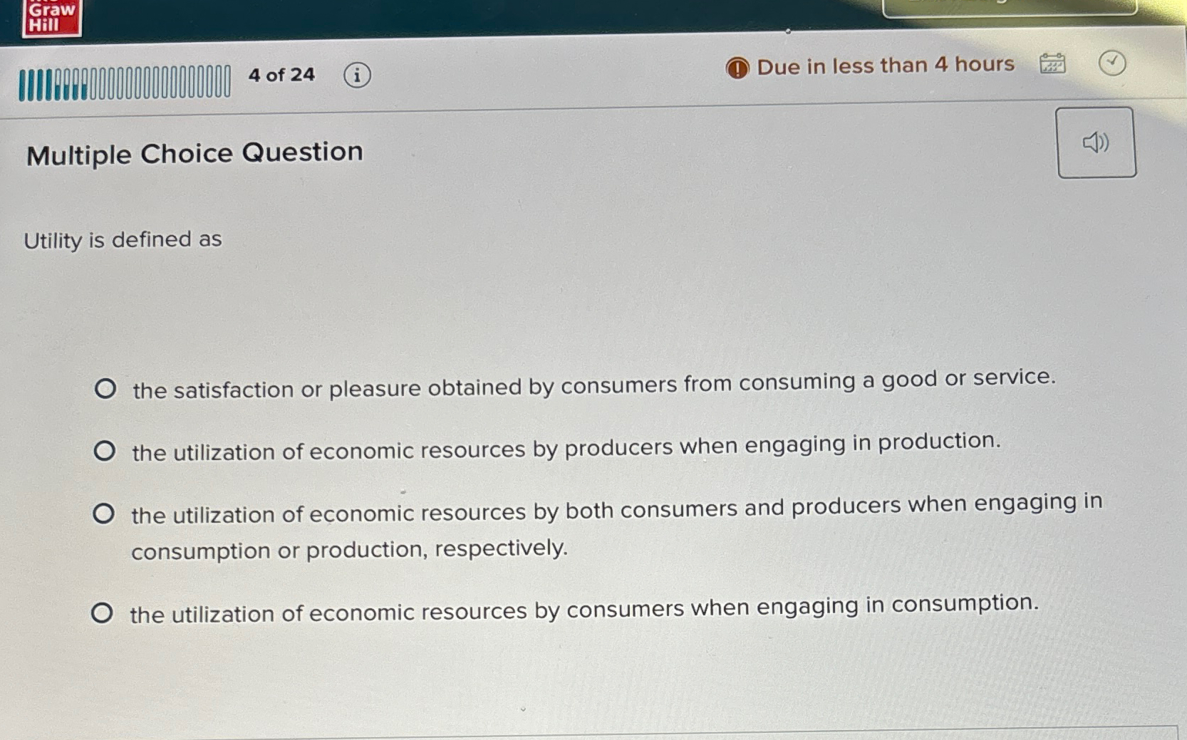 Solved Graw(i)Due in less than 4 ﻿hoursMultiple Choice | Chegg.com