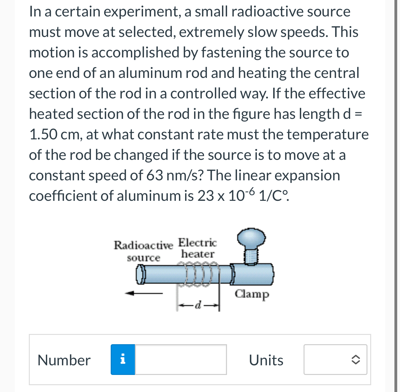Solved In a certain experiment, a small radioactive source | Chegg.com