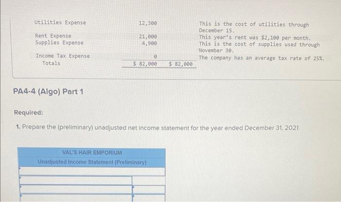 Solved information about selected accounts.his is the cost | Chegg.com