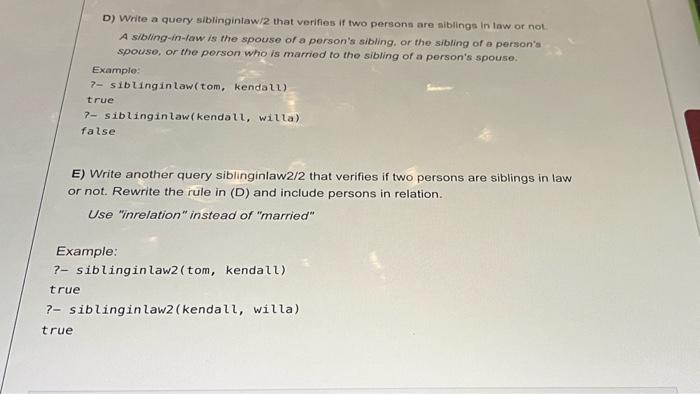 Solved Mars Q1. [5 pts) Consider the following prolog | Chegg.com