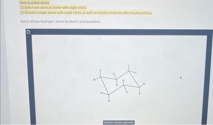 Solved Using molecular modeling kits is an excellent way to | Chegg.com
