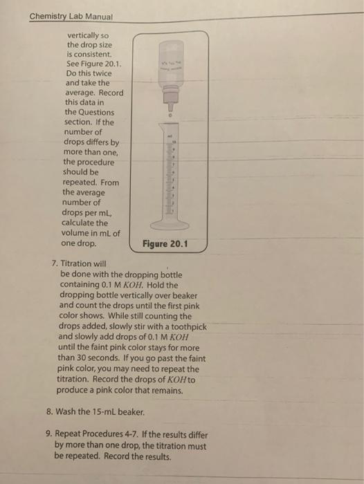 Solved Molar Mass by Titration Lab 20 LAB 20: MOLAR MASS BY | Chegg.com