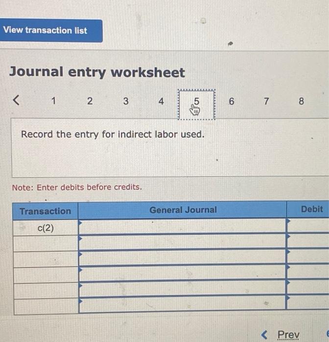 Solved Exercise 15-18 (Algo) Recording transactions in job | Chegg.com
