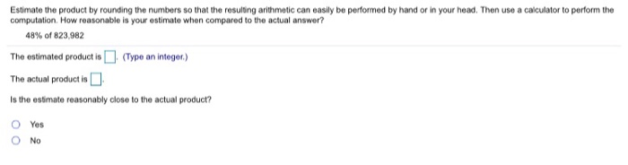 Solved Estimate the product by rounding the numbers so that | Chegg.com