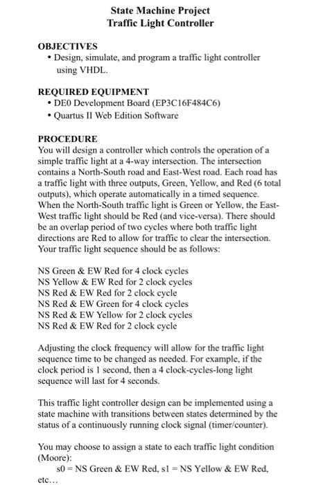 Solved this can all be done in Quartus and using VHDL codes. | Chegg.com