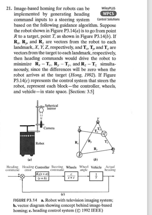 Solved Image-based homing for robots can | Chegg.com