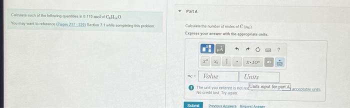 Solved Calculate each of the following quantities in 0.170 | Chegg.com