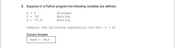 Solved 7. Suppose string ' A ' is defined in a Python | Chegg.com