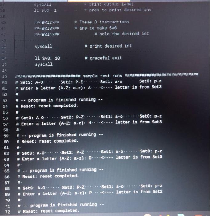 Solved Program Description Study "this supplied program" and | Chegg.com