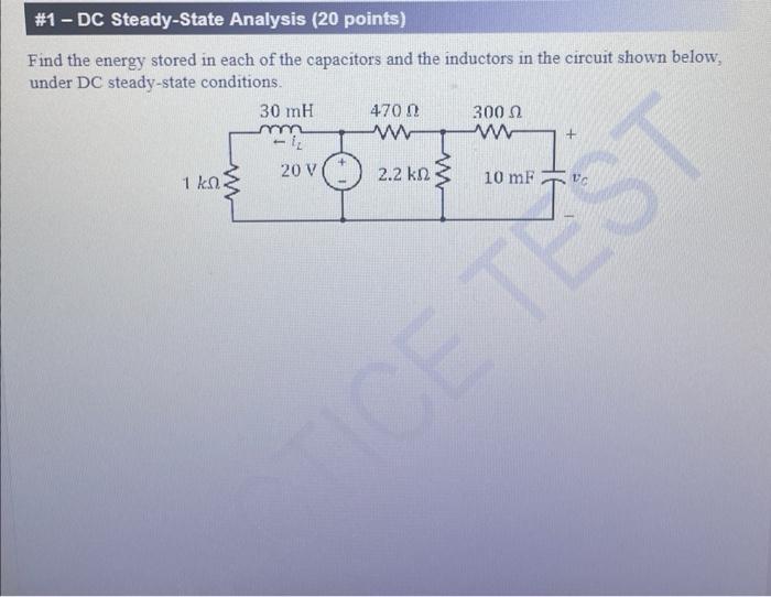 Solved Find the energy stored in each of the capacitors and | Chegg.com