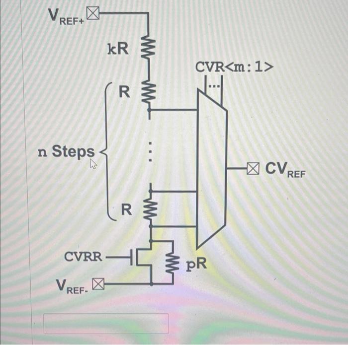 Solved Consider The Comparator Voltage Reference Circuit Chegg