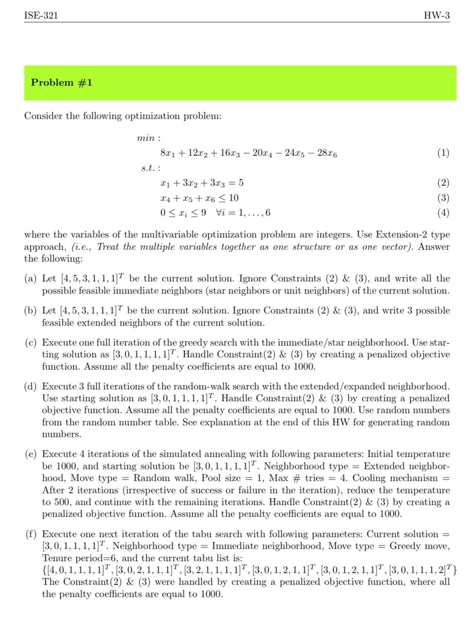 Solved Instructions for Obtaining Random NumbersFor each | Chegg.com