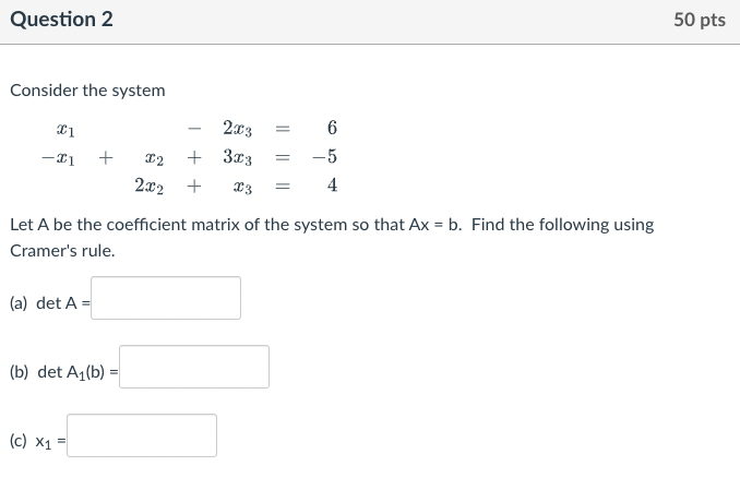 Solved Question 2Consider the | Chegg.com