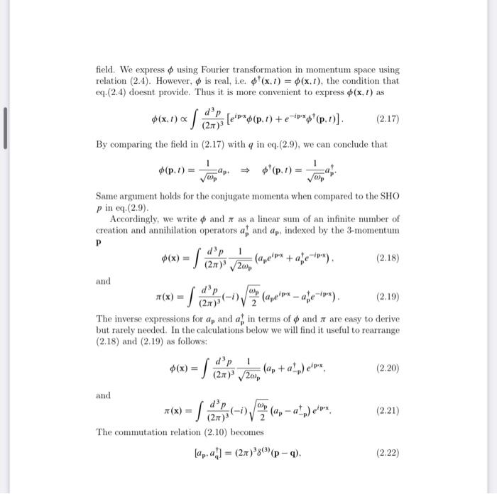 Solved (6.) (10 pts) Why the delta function appears in the | Chegg.com
